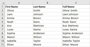 How to Combine First and Last Names in Excel: A Simple Guide - Sheeter